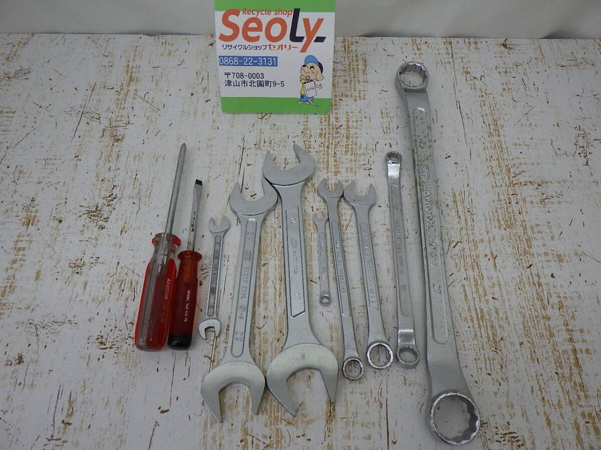 Yahoo!オークション - ハンドツール KTC etc 大工道具 スパナ メガネレ...