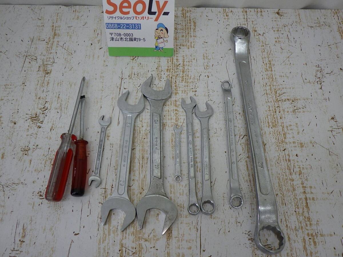 Yahoo!オークション - ハンドツール KTC etc 大工道具 スパナ メガネレ...