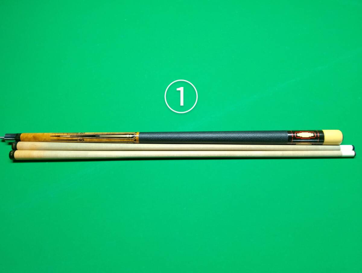 Yahoo!オークション - joss cue ジョスキュー3本 ウィットンケース4×8...