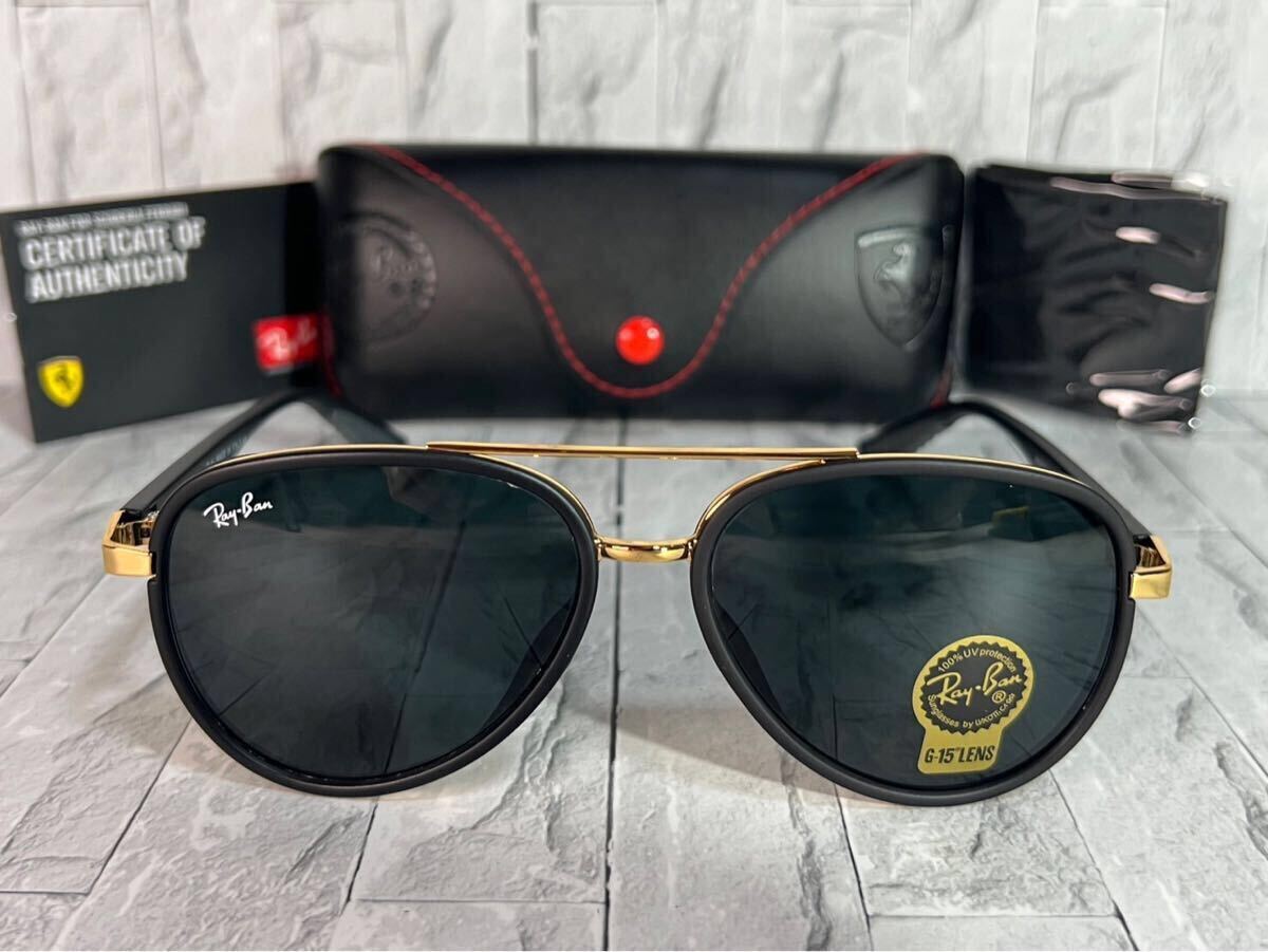 レイバン×フェラーリ サングラス 未使用 1 ブラック Ray-Ban レイバン×フェラーリ サングラス 未使用 1 ブラック Ray-Ban