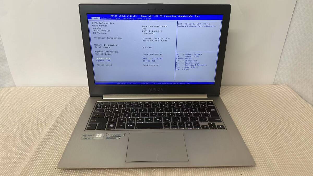 Yahoo!オークション - ジャンク ASUS NOTE 1209-9 I7-3517U 4G 252G
