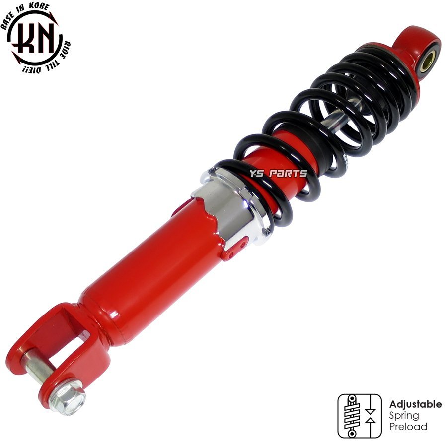 Yahoo!オークション - KNローダウンリアショック270mm赤黒レッツ2[CA1P...