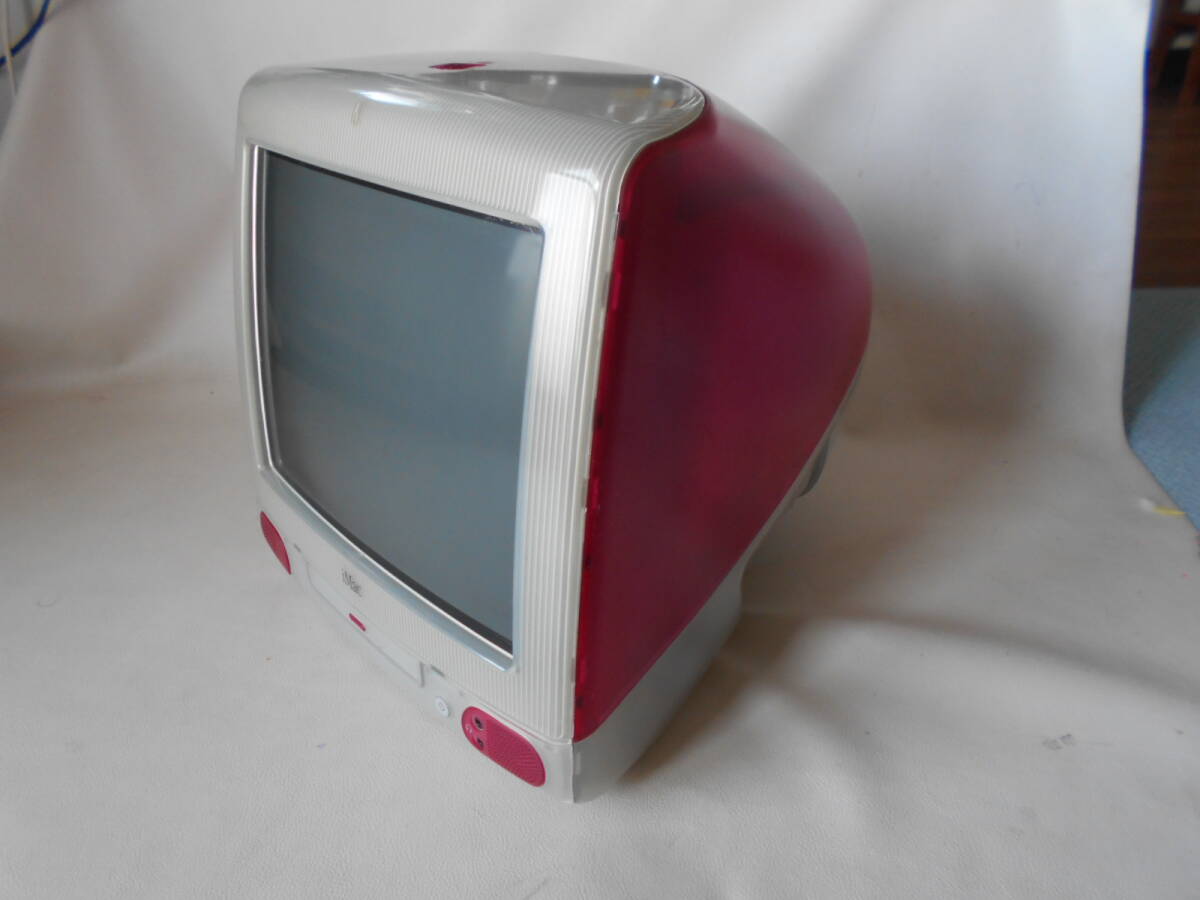 E / Apple アップル iMac G3 モニター スケルトン レッド 中古品 E / Apple アップル iMac G3 モニター スケルトン レッド 中古品