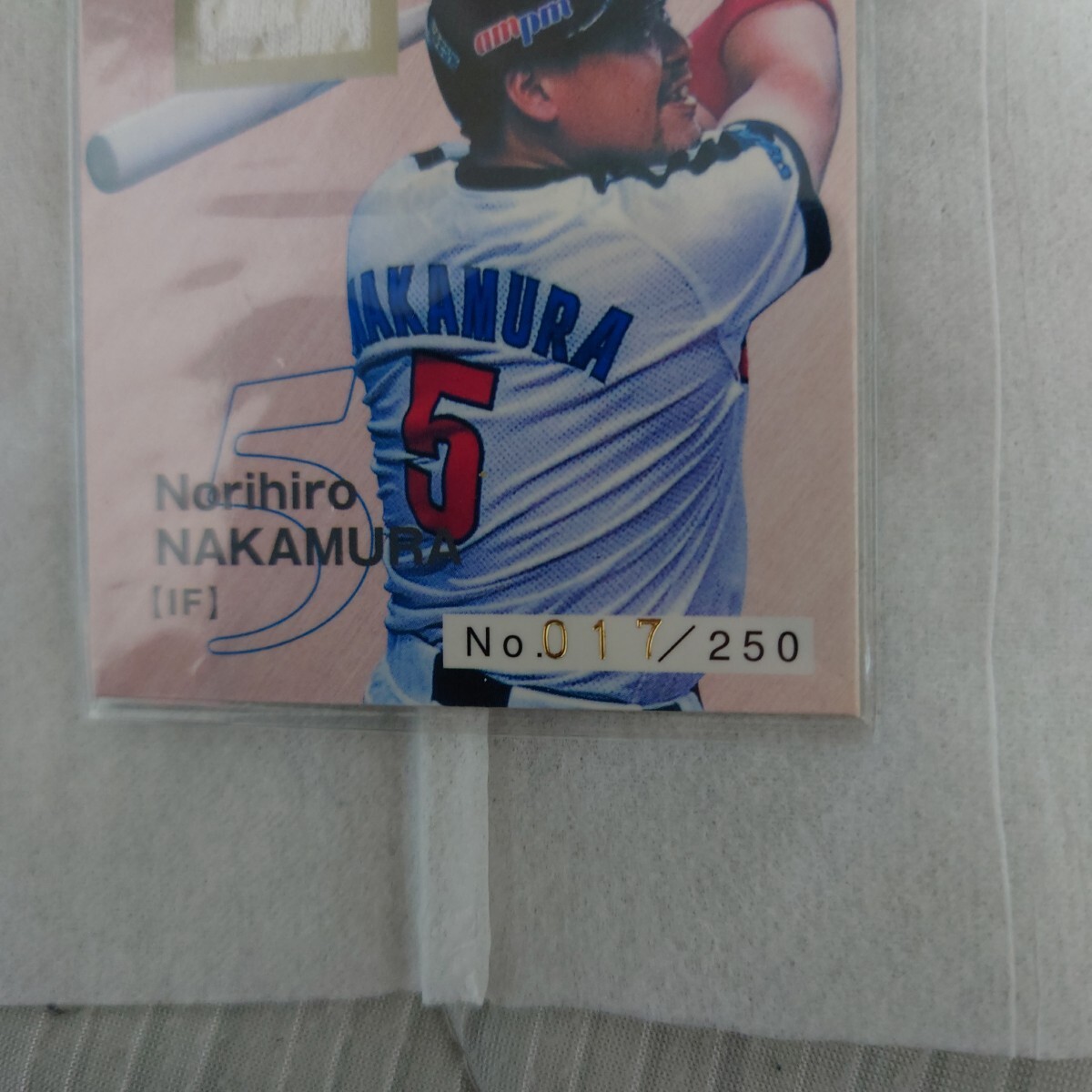 Yahoo!オークション - BBM2002 近鉄 ゲームジャージカード 中村紀洋 17...