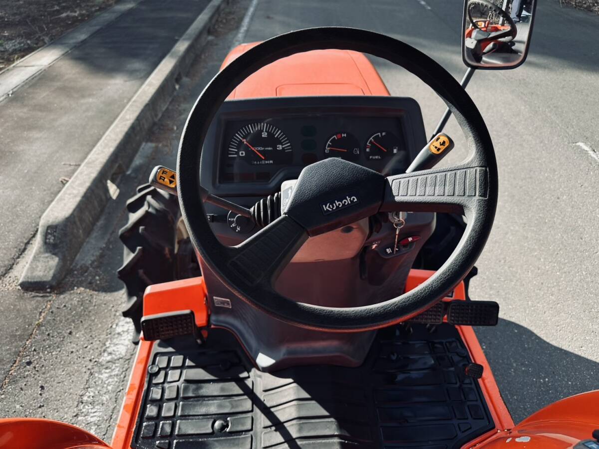 Yahoo!オークション - クボタ トラクター KT30 パワステ エアコン 倍速...