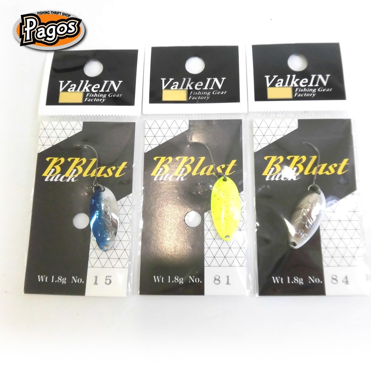 Yahoo!オークション - 未使用品 ヴァルケイン ブラックブラスト 1.8g 3...