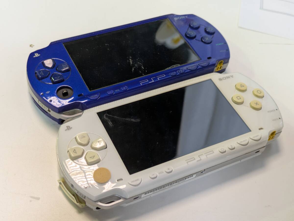 Yahoo!オークション - 〔2台セット〕SONY/ソニー PSP-1000 PSP1000 ブ...
