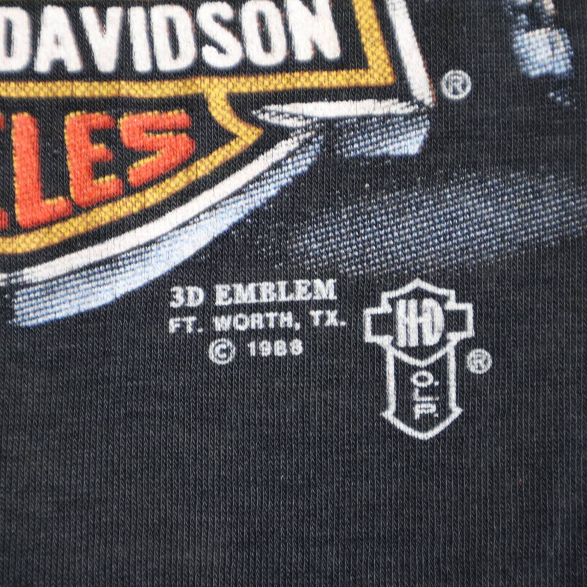 スペシャル 豚 80s 3D EMBLEM HARLEY-DAVIDSON Tシャツ ハーレー スペシャル 豚 80s 3D EMBLEM HARLEY-DAVIDSON Tシャツ ハーレー