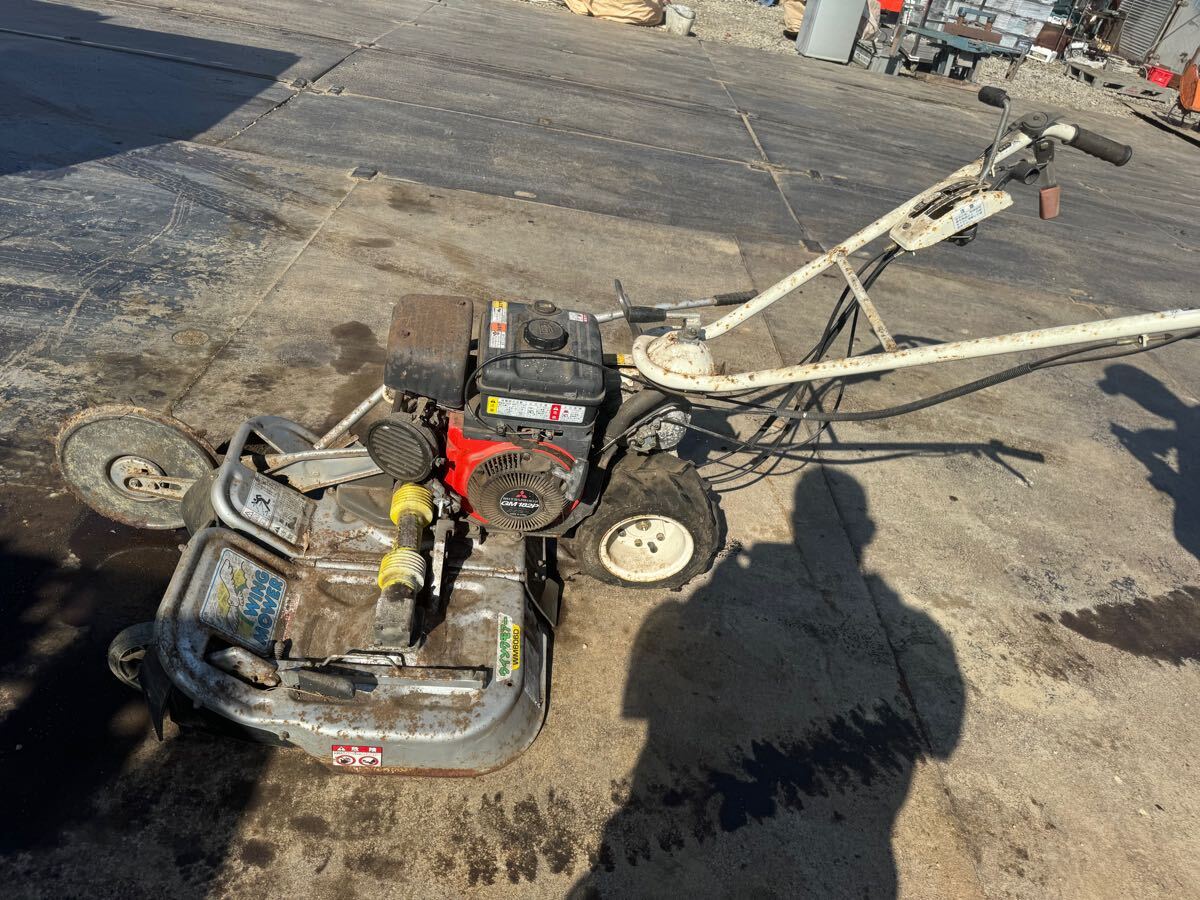 Yahoo!オークション - 引取限定宮城WM606D ウイングモアー 6馬力 ロー...