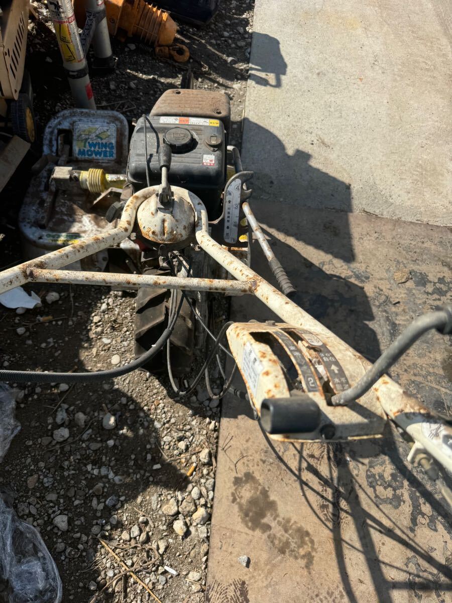 Yahoo!オークション - 引取限定宮城WM606D ウイングモアー 6馬力 ロー...