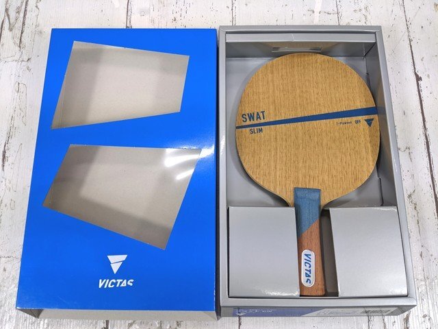 2og647/卓球ラケット VICTASヴィクタス SWATスワット SLIMスリム シェークハンド 使用2回 箱付き k27(シェークハンド)｜売買されたオークション情報、yahooの商品 ...
