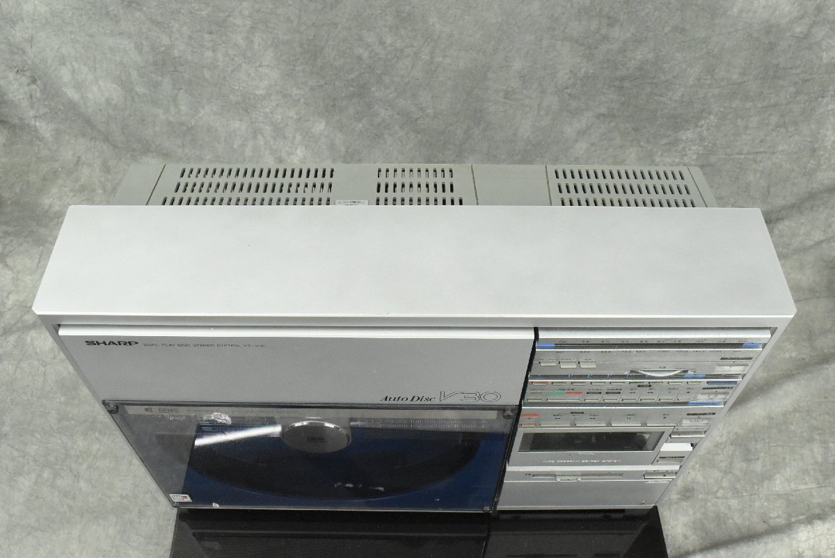 Yahoo!オークション - 【J】SHARP VZ-V30 システムステレオ シャープ 2...