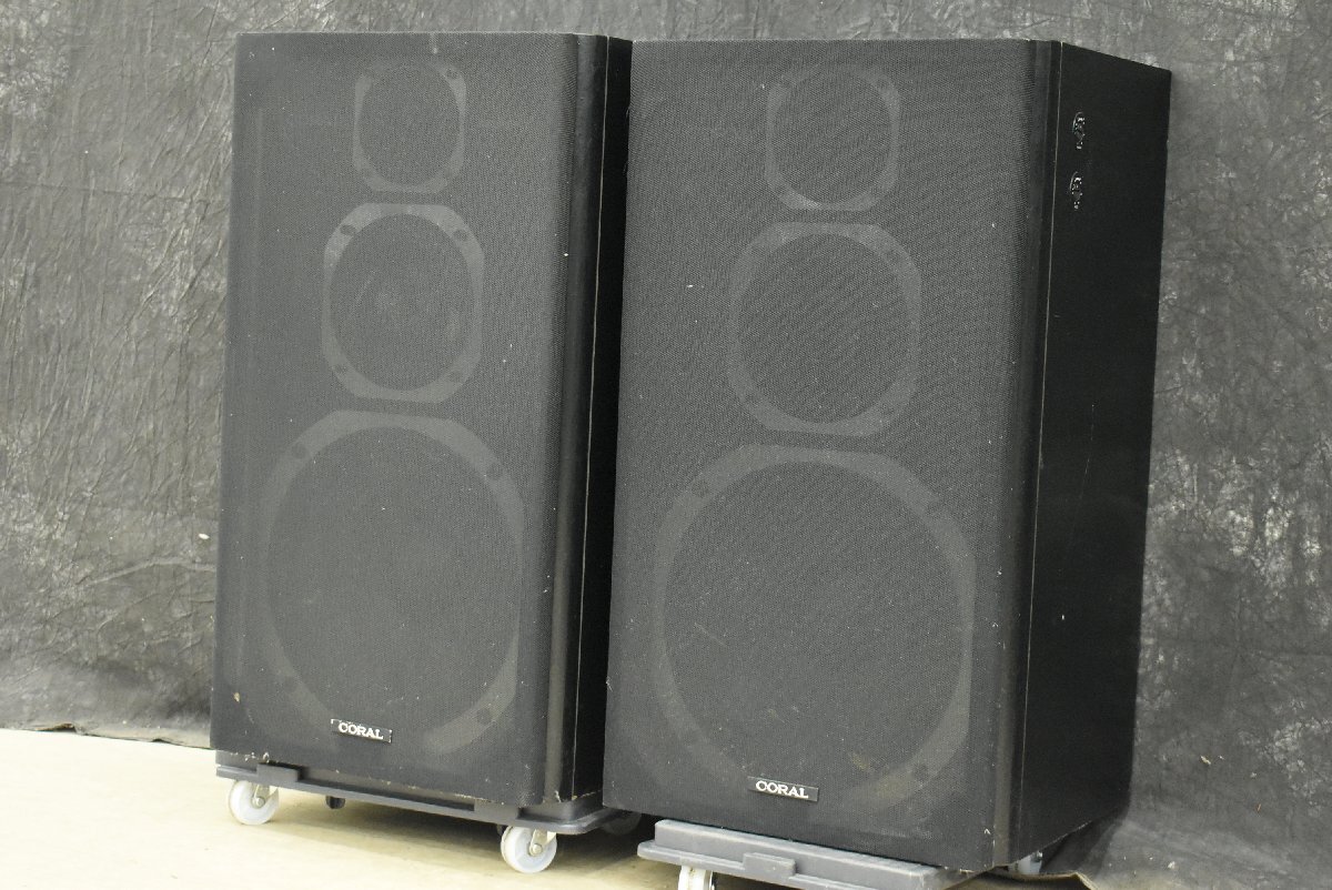 Yahoo!オークション - 【C】Coral DX-SEVEN II スピーカーペア コーラ...
