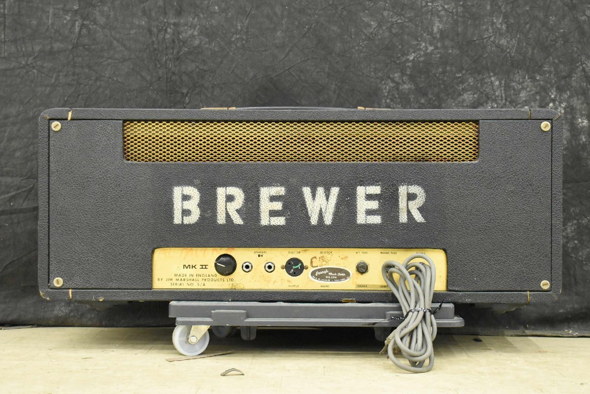 Yahoo!オークション - 【D】Marshall JMP MK II ヘッドアンプ マーシャ...