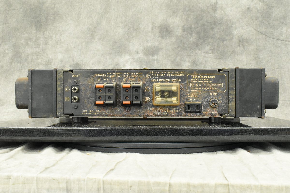 Yahoo!オークション - 【J】Technics SE-9060 パワーアンプ テクニクス...