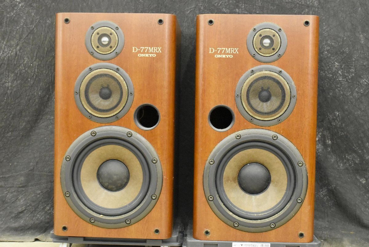Yahoo!オークション - 【C】ONKYO D-77MRX スピーカーペア オンキョー ...