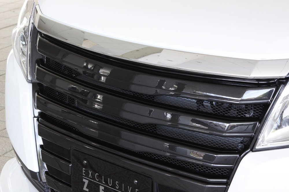 Yahoo!オークション - M'z SPEED フロントグリル ホワイトパールクリス...