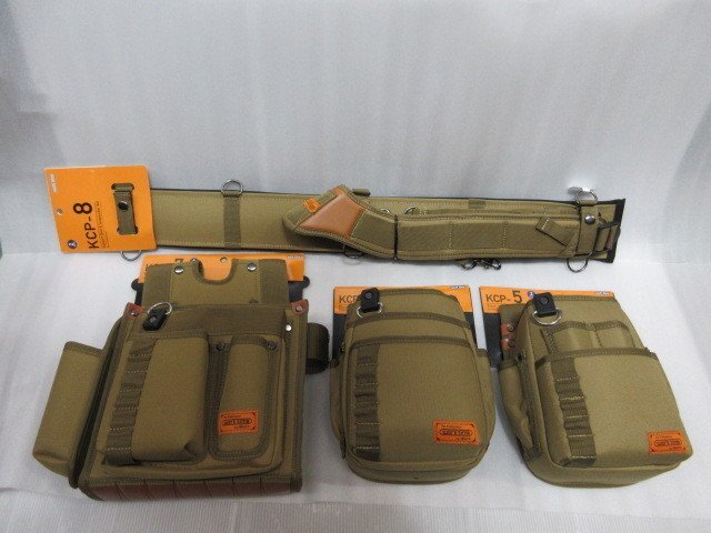 Yahoo!オークション - コヅチ KOZUCHI 腰袋2段 KCP-5 腰袋 3段 KCP-6...
