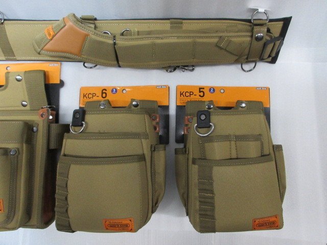Yahoo!オークション - コヅチ KOZUCHI 腰袋2段 KCP-5 腰袋 3段 KCP-6...