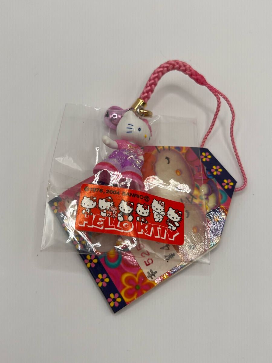 サンリオ ハローキティ&ミミィ 根付け ストラップ ファスナー サンリオ ハローキティ&ミミィ 根付け ストラップ ファスナー