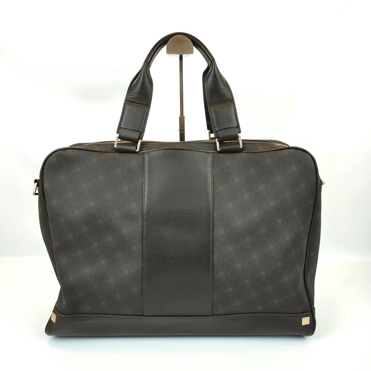 美品 ダンヒル dunhill ビジネスバッグ レザー PVC ブリーフ 美品 ダンヒル dunhill ビジネスバッグ レザー PVC ブリーフ