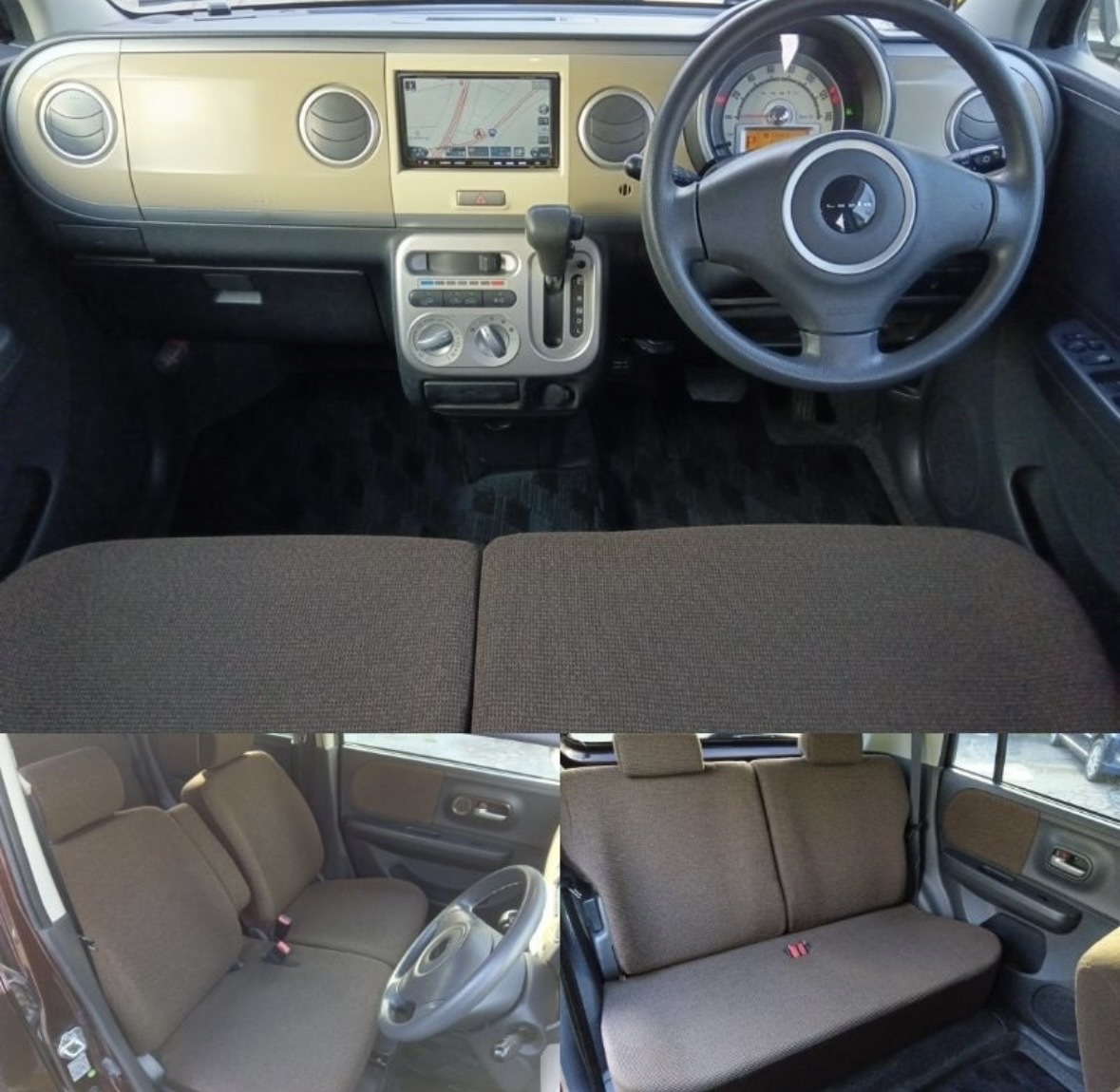 Yahoo!オークション - 1万円～ 平成21年スズキラパン X HE22S 4WD ナ...