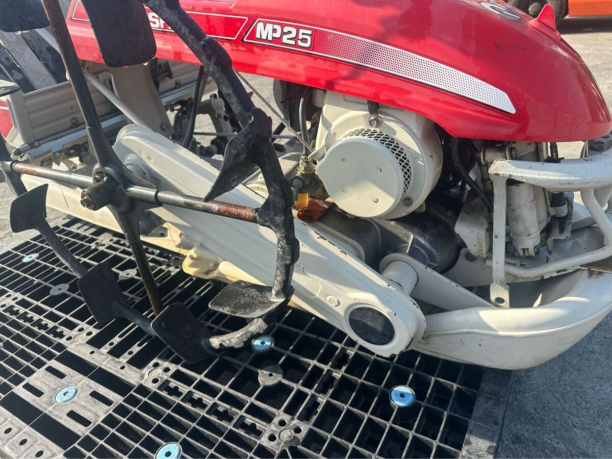 Yahoo!オークション - 三菱 歩行型田植え機 mp25 ガソリンエンジン 2条...