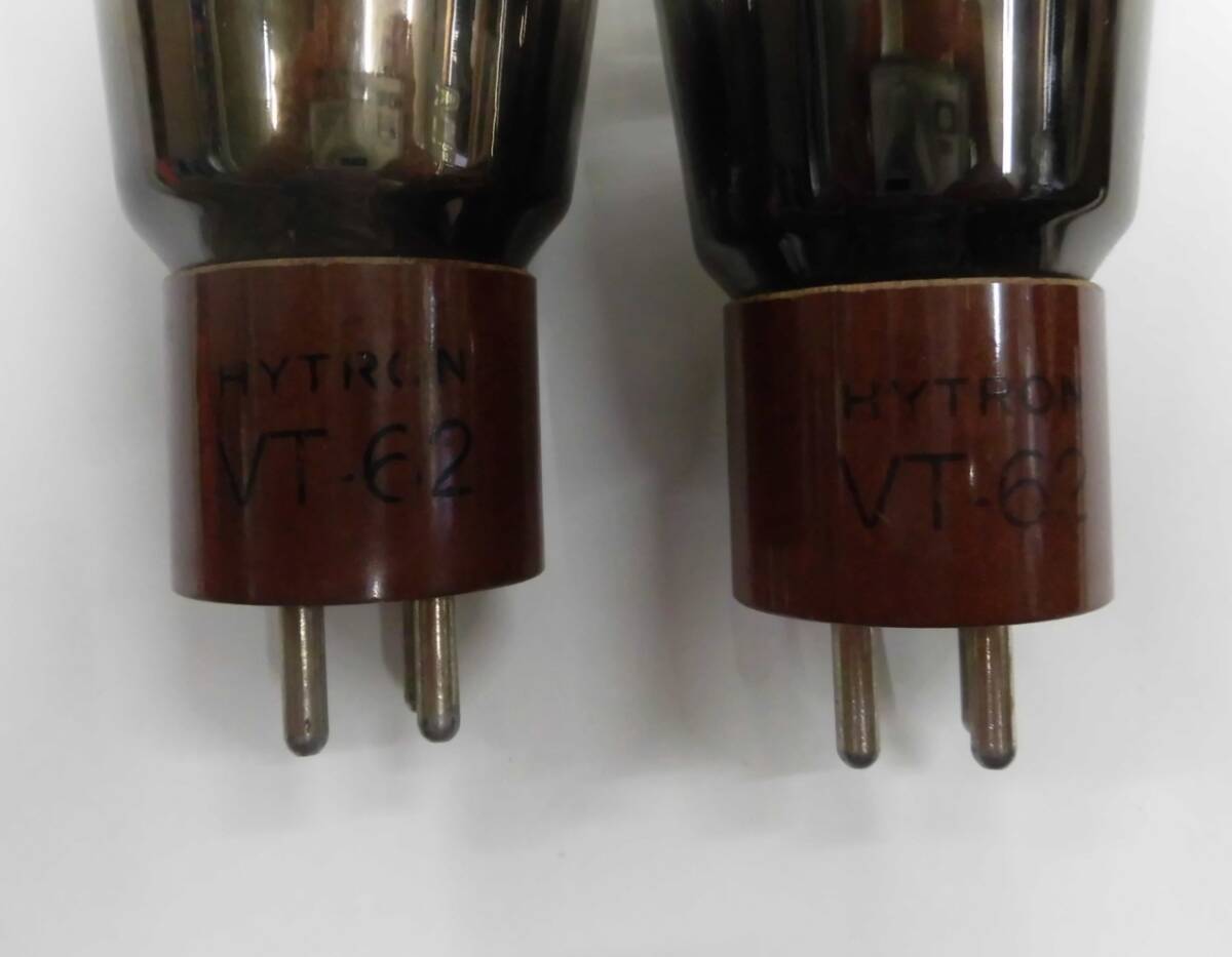 Yahoo!オークション - 真空管 HYTRON VT-62 2本 未使用