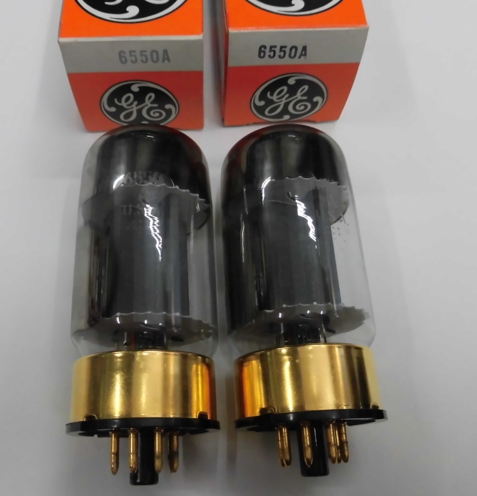 Yahoo!オークション - 真空管 GE 6550A 金メッキ 2本 未使用