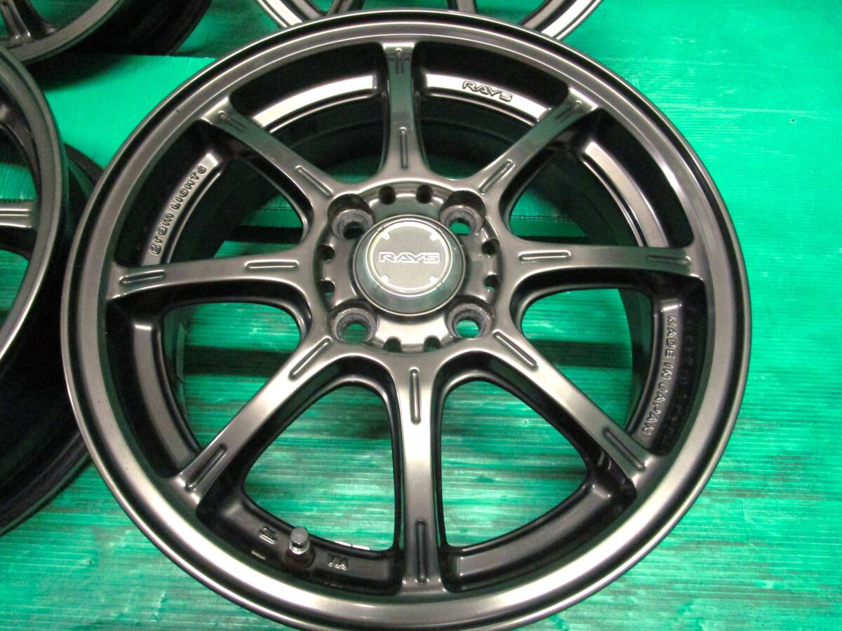 Yahoo!オークション - RAYS/グラムライツ・57G/5.0J-15+45・4H100/ブロ...