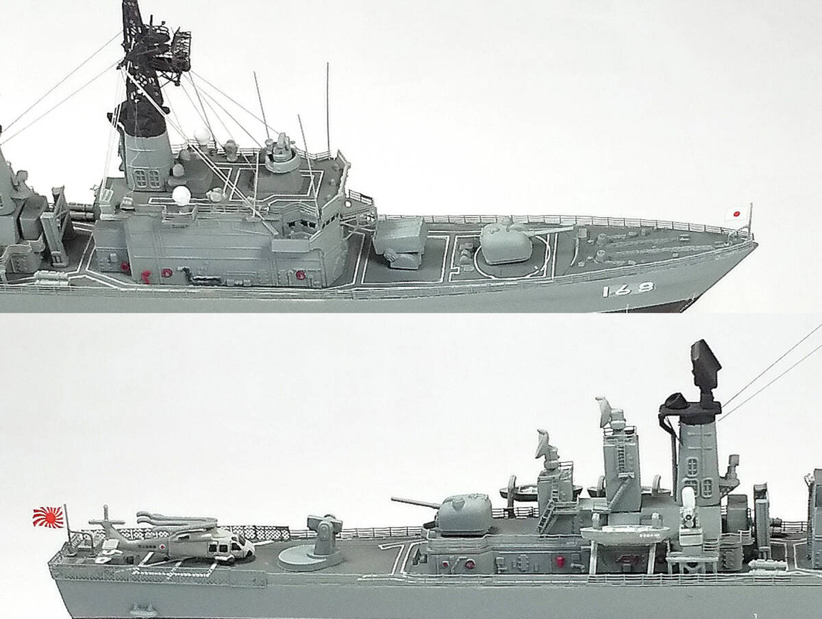 Yahoo!オークション - 完成品・1/700・海上自衛隊・たちかぜ型ミサイ...