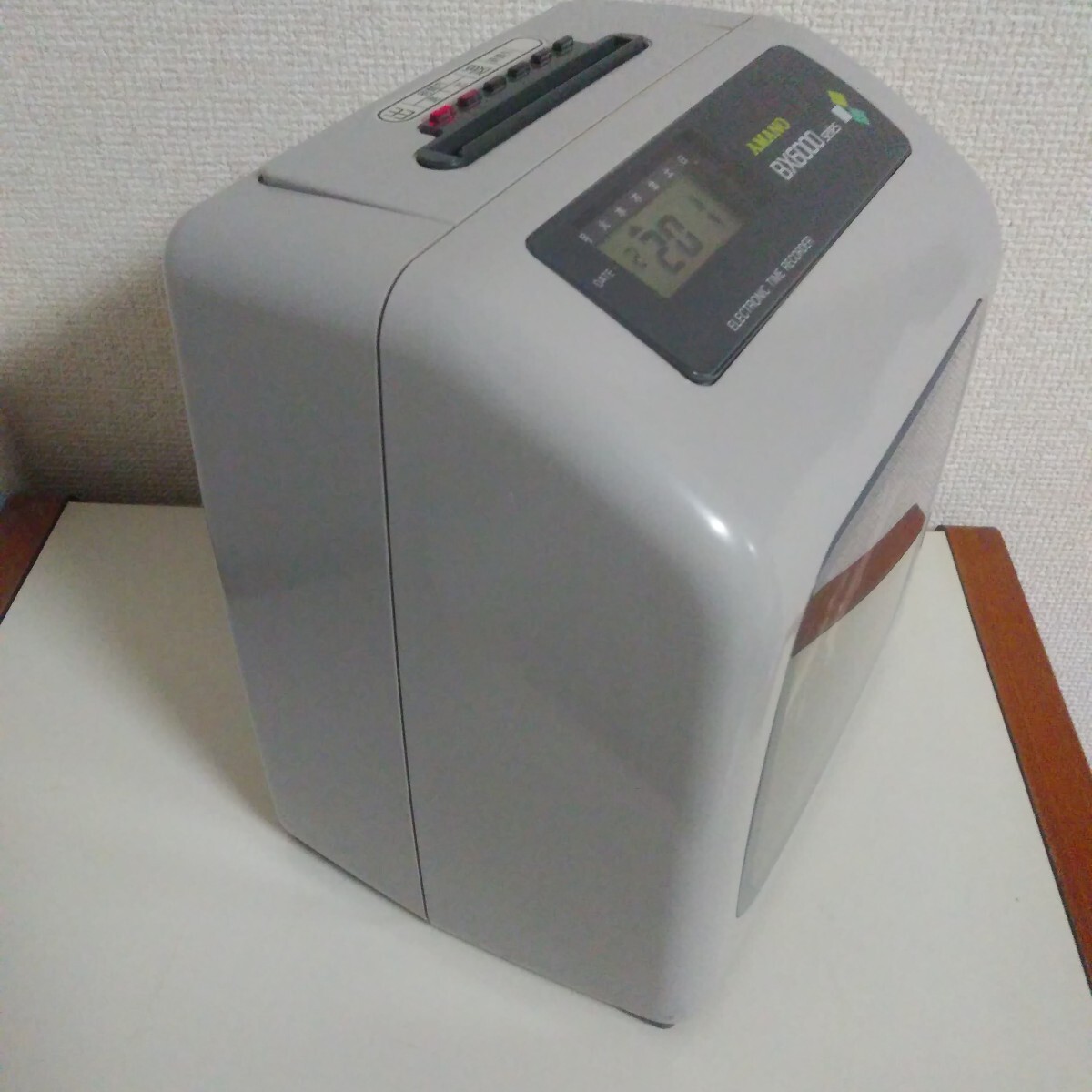 Yahoo!オークション - アマノ タイムレコーダーBX-6000G整備済みリボン...