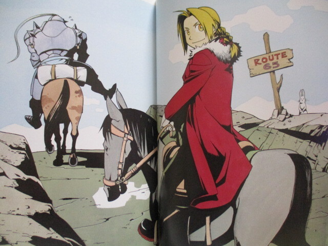 Yahoo!オークション - イラスト集 FULLMETAL ALCHEMIST 3 荒川 弘 20...