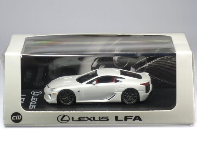 Yahoo!オークション - CM Model 1/64 レクサス LFA パールホワイト (CM...