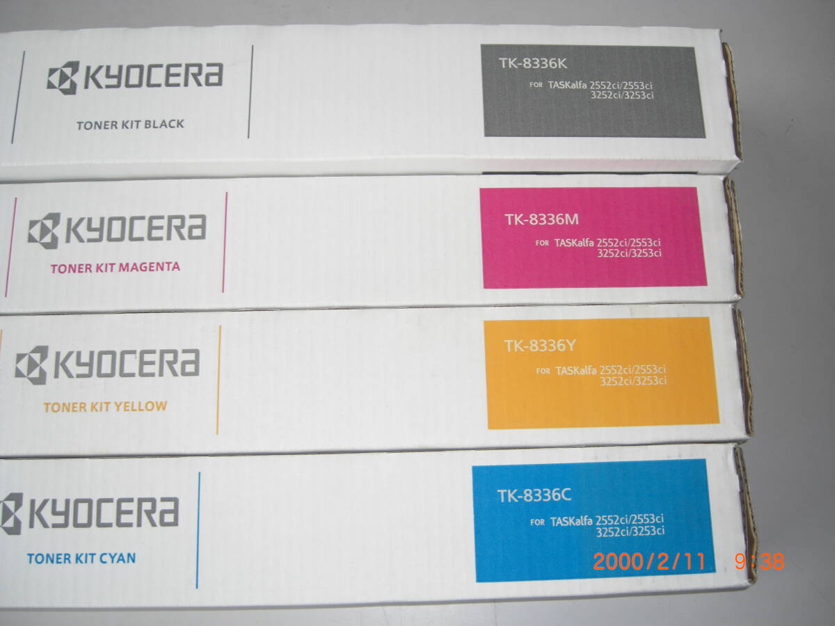 Yahoo!オークション - 京セラ トナー TK-8336K TK-8336Y TK-8336C TK-8...