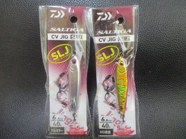 Yahoo!オークション - 151 ダイワ CVジグSLJ 40g セット新品未使用