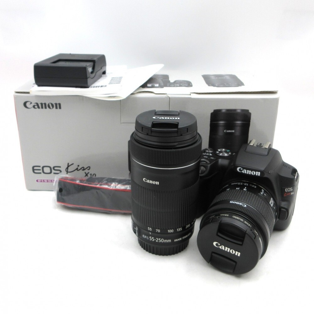 Yahoo!オークション - 1円〜 Canon キヤノン EOS Kiss X10 デジタル一...