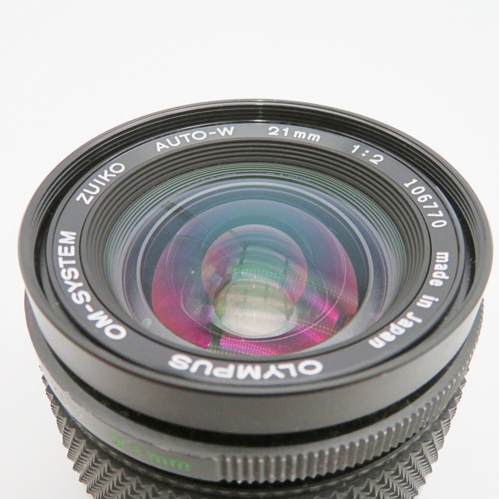 1円〜 OLYMPUS オリンパス OM-SYSTEM ZUIKO AUTO-W 21mm 1:2 単焦点レンズ 動作未確認 現状品 y306-3674129 Y商品(オリンパス)｜売買された ...