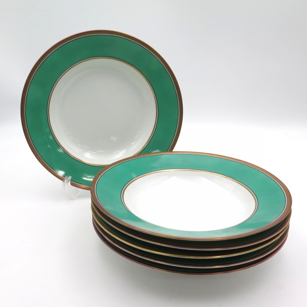 1円〜 Richard Ginori リチャードジノリ インペログリーン ディーププレート 計6点 y122-3728165 Y商品(リチャードジノリ)｜売買されたオークション情報、yahoo ...