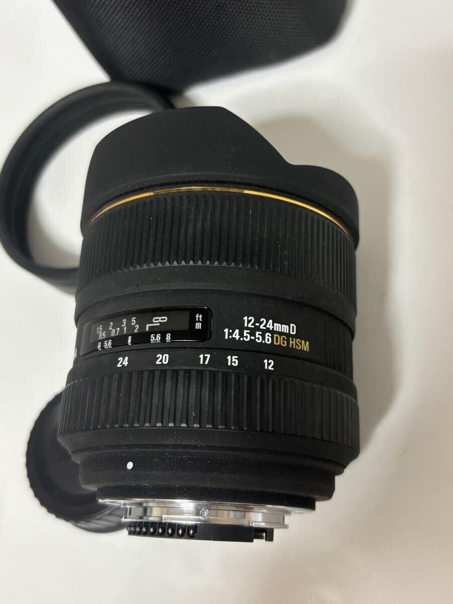 Yahoo!オークション - 【良品】SIGMA AF 12-24mm F4.5-5.6 DG EX HSM N...