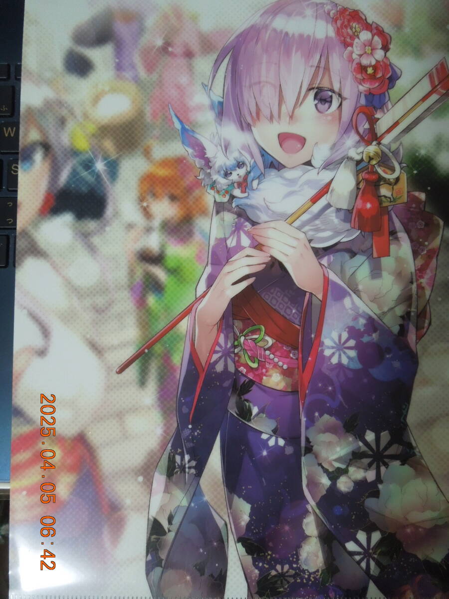 Yahoo!オークション - 同人 FGO A4クリアファイル / マシュ・キリエラ...