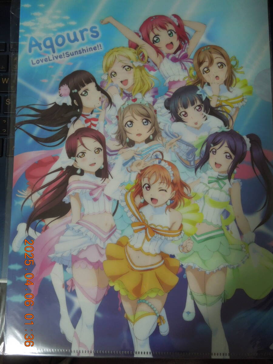 Yahoo!オークション - Aqours (恋になりたいAQUARIUM ver.) A4クリアフ...