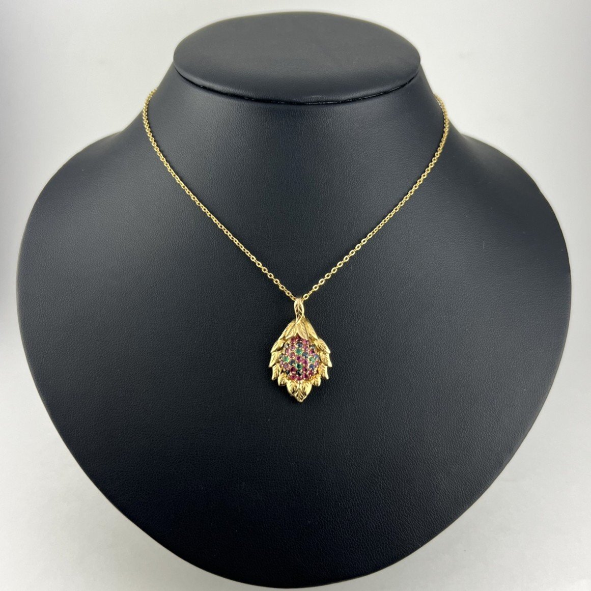 Yahoo!オークション - 【77】 K18 ペンダントトップ トップのみ カラフ...