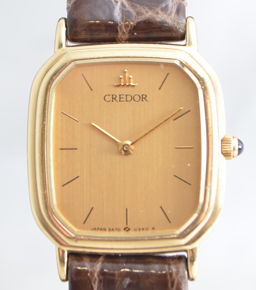 K SEIKO セイコー CREDOR クレドール 5A70-5210 18KT 総重量15.54g 腕時計(クレドール)｜売買されたオークション情報、yahooの商品情報をアーカイブ公開 ...