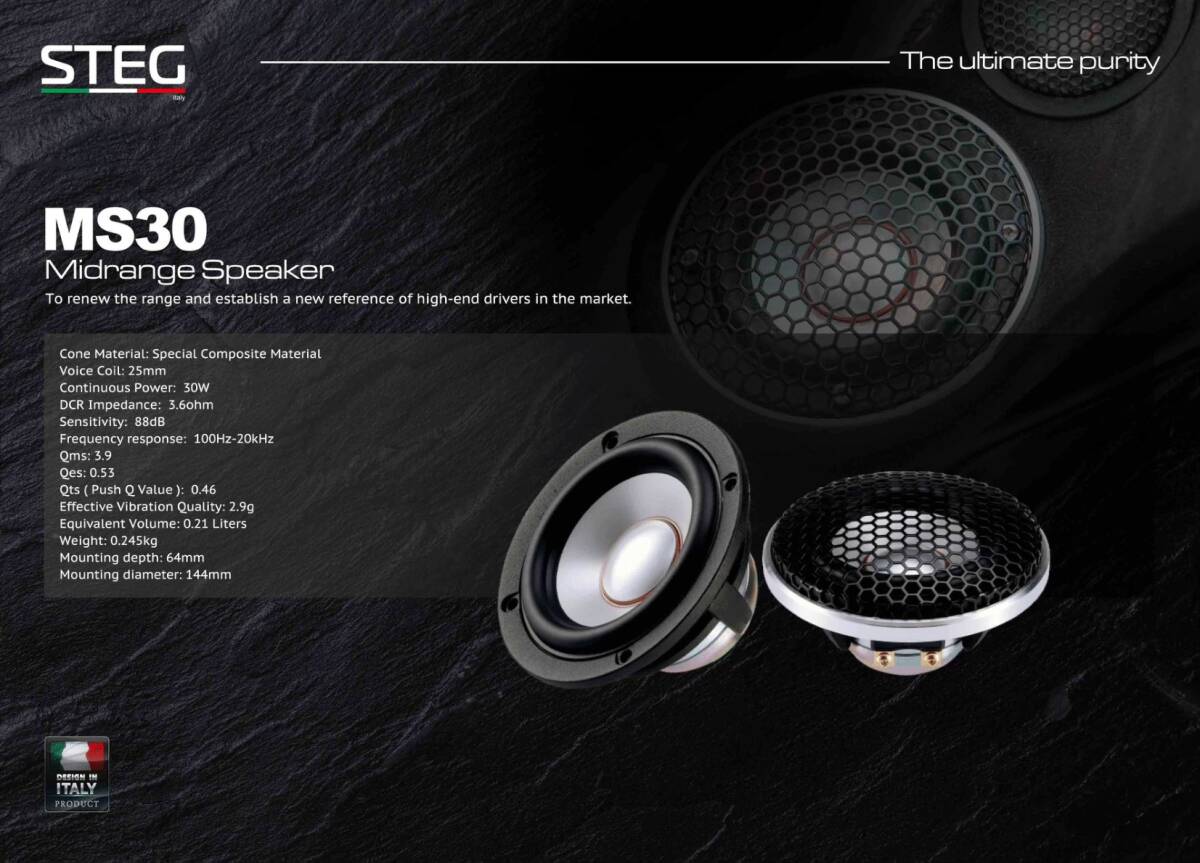 Yahoo!オークション - 【保証付】【国内正規品】STEG MS30 ハイエンド3...