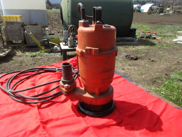 Yahoo!オークション - B 寺田ポンプ SG250 420W 毎分110 稼働確...