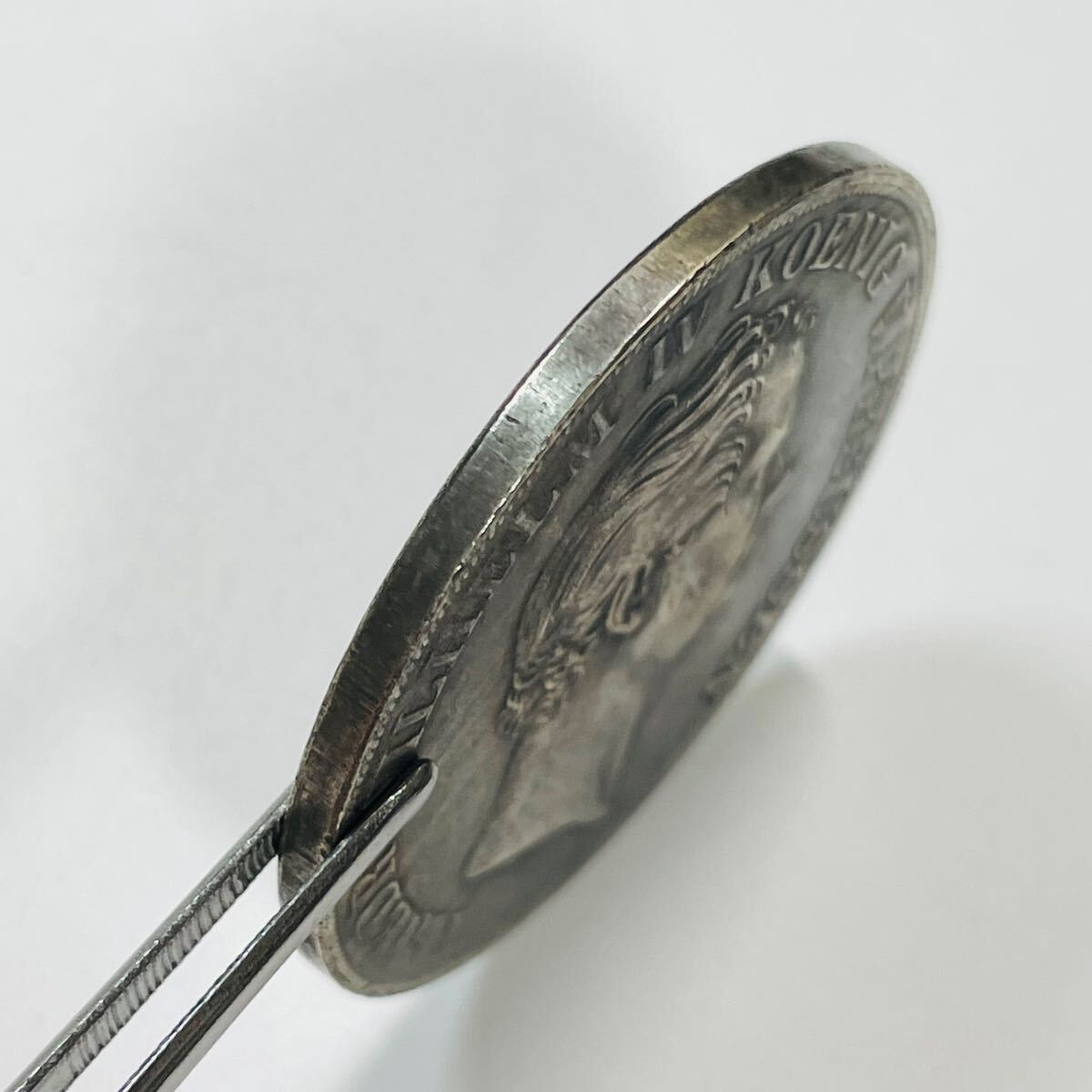 ドイツ 硬貨 古銭 プロイセン王国 1841年 フリードリヒ ヴィルヘルム4世 神と共にあります 銘 国章 クラウン コイン 重25.89g 銀貨(ヨーロッパ)｜売買されたオークション情報 ...