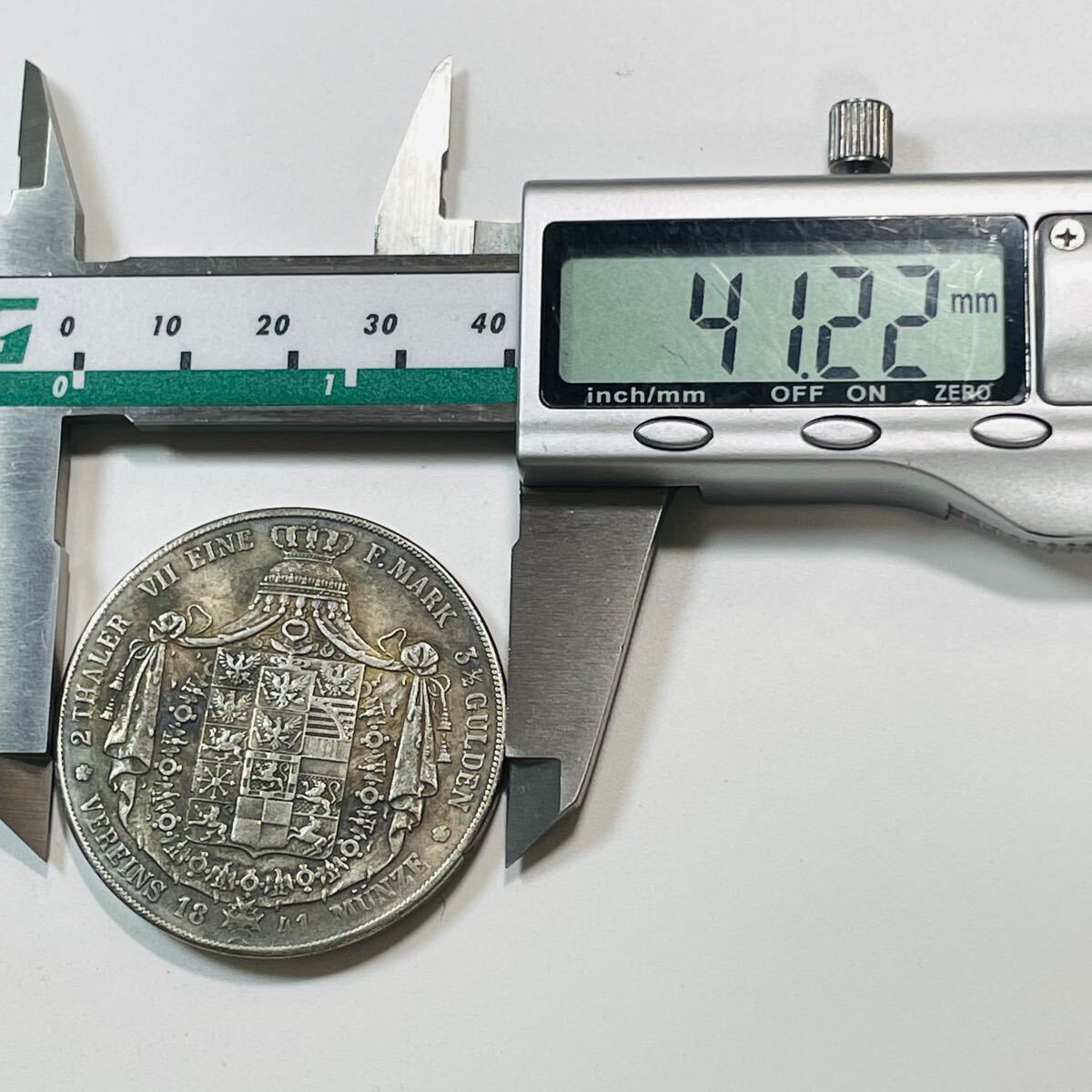 ドイツ 硬貨 古銭 プロイセン王国 1841年 フリードリヒ ヴィルヘルム4世 神と共にあります 銘 国章 クラウン コイン 重25.89g 銀貨(ヨーロッパ)｜売買されたオークション情報 ...