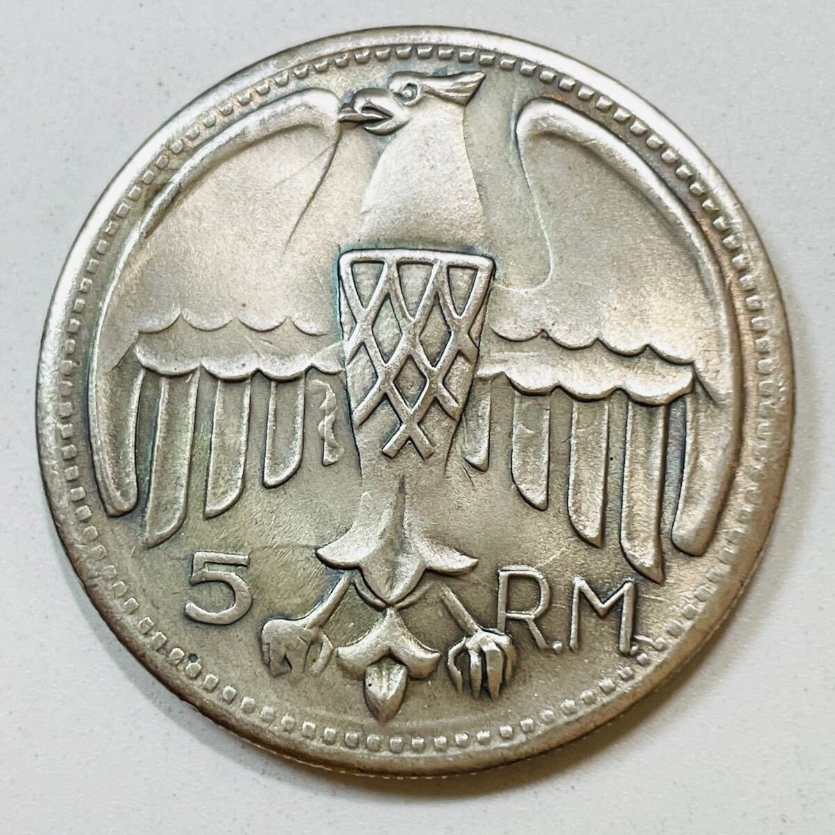 ドイツ 硬貨 古銭 ヒトラー 1935年 国家元首 鷲 コイン 重18.36g 銀貨(ヨーロッパ)｜売買されたオークション情報、yahooの商品情報をアーカイブ公開 - オークファン ...