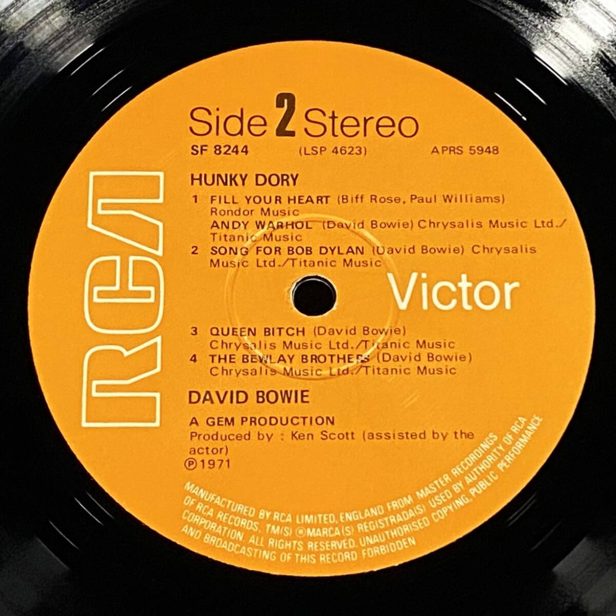 Yahoo!オークション - UKオリジナル 1st デビッドボウイ/David Bowie/...